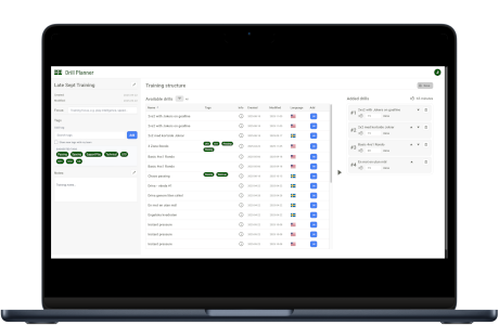 Drill Planner – Design & Share Football Training Sessions